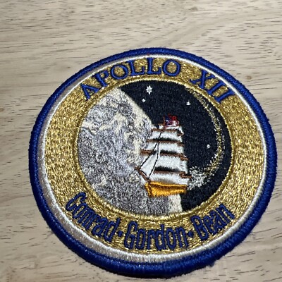 Apollo XII NASA Astronaut uniform patch Conrad Gordon Bean – excellent ...