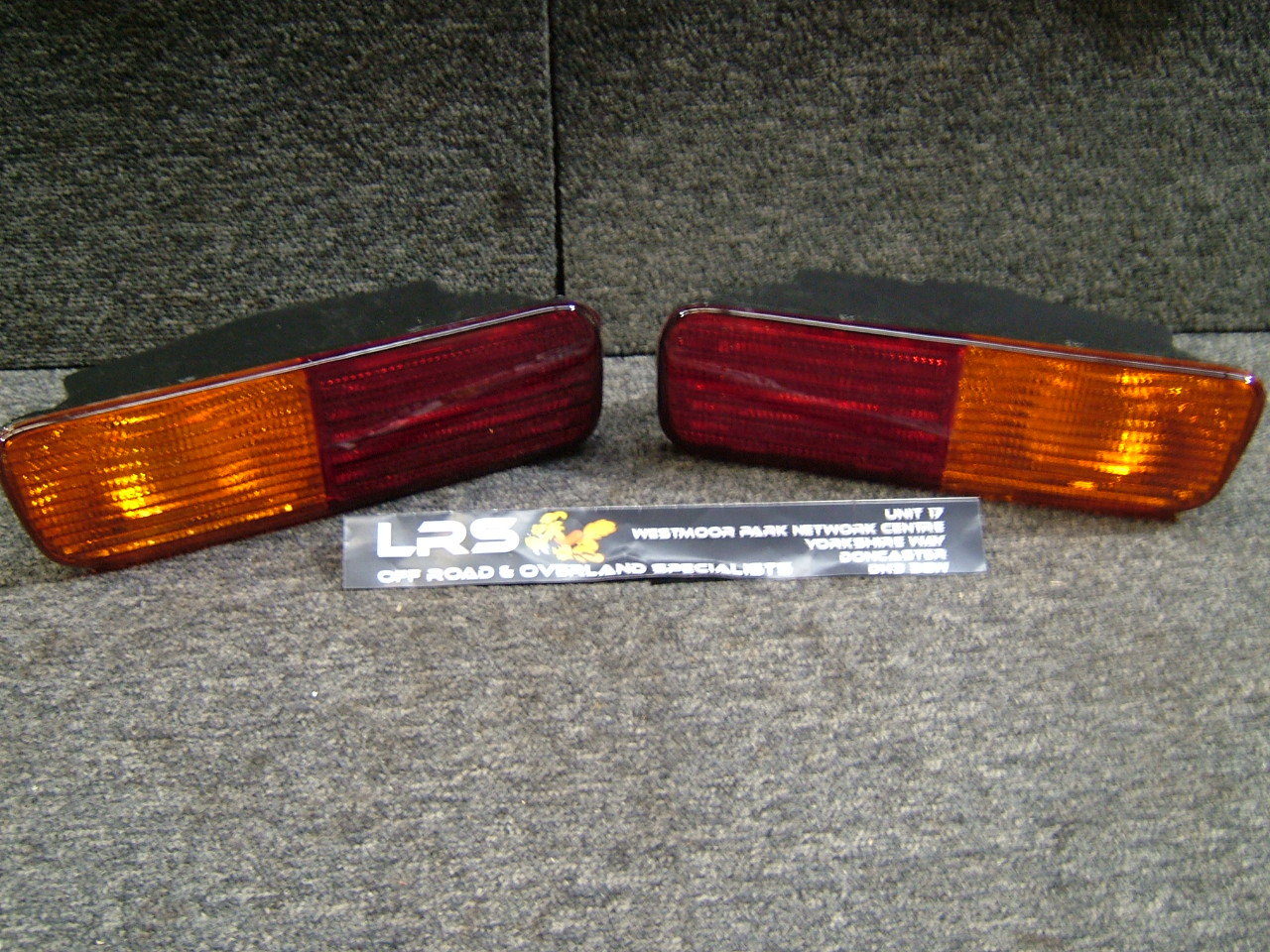 Land Rover Discovery 2 99-02 Rear Bumper Lights Amber/Red XFB101480 ...