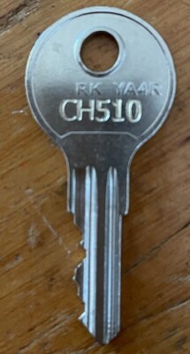 CH510 Key Cut to Code - Fits Whale Tail Lock - Tool Box - Caravan ...