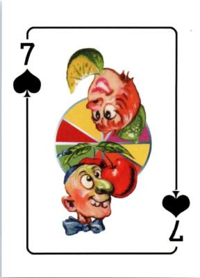 2021 MAY WACKY PACKAGES WACKY PLAYING CARDS 7 SEVEN OF CLUBS CHUMPS ...