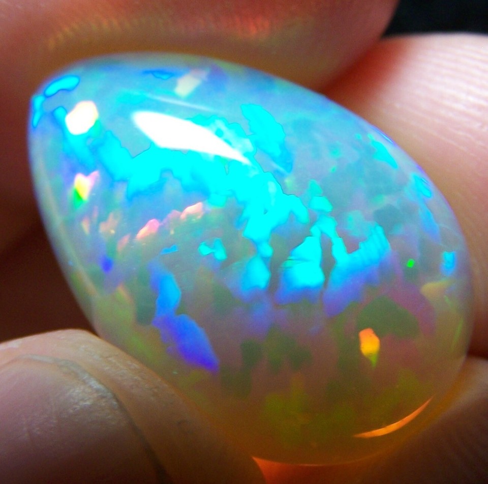 BIG Ethiopian Opal Welo Cabochon * VIDEO 12.22 CTs AAA 5/5 FIRE USA DEALER | eBay