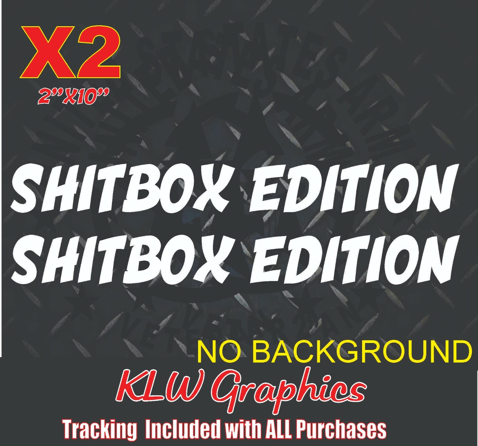 SHITBOX EDITION Decal Stickers Grand Turbo Diesel Truck 7.3 6.6 Funny ...