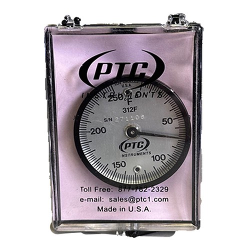 PTC INSTRUMENTS 312F MAGNETIC SURFACE THERMOMETER 0-250 DEG F | eBay