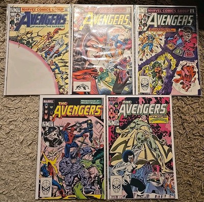 Avengers 233, 234, 235, 237, 238 Marvel Comics Lot | eBay UK