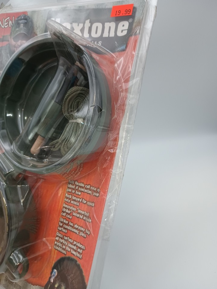 Flextone Run-n-Gun Turkey Game Call Glass Slate With Case FG-Turk-00032 ...