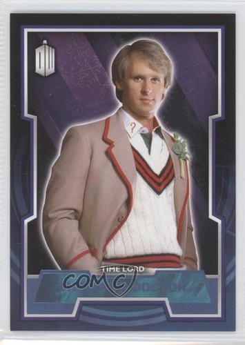 2015 Topps Doctor Who Characters Blue 28/199 The Fifth Doctor #5 0ad | eBay
