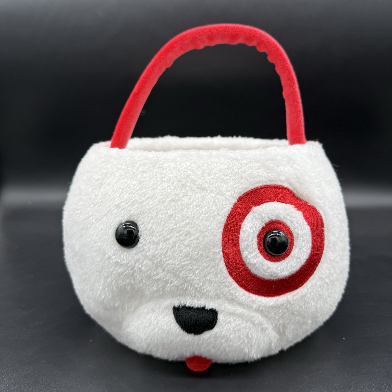 Target 2025 Bullseye Halloween Bullseye Plush Bull Terrier Dog Pail ...