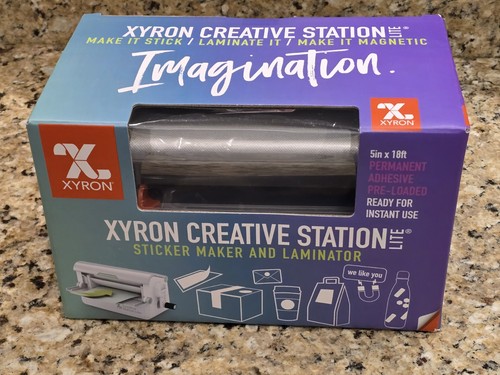 Xyron Creative Station Lite 5" Label Maker Stick Laminate Magnet It NEW ...