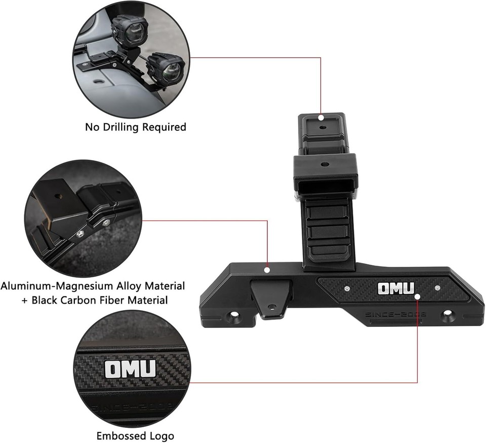 OMU A-Pillar Light Mounting System Bracket For 2018-2024 Jeep Wrangler JL & JT | eBay