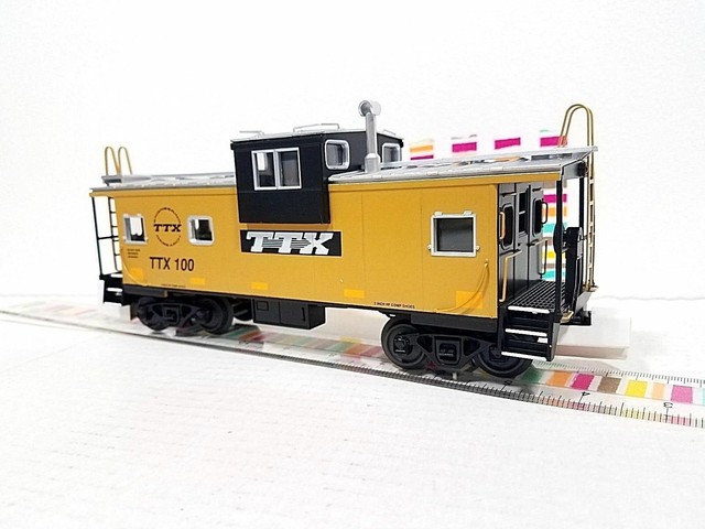 MTH 20-91623 TTX Extended Vision Caboose #100 1 48 Scale Works With ...