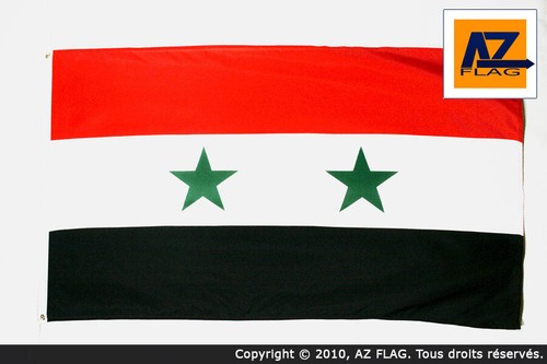 SYRIA FLAG 3' x 5' - SYRIAN FLAGS 90 x 150 cm - BANNER 3x5 ft High ...