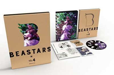 New BEASTARS Vol.4 First Limited Edition DVD Booklet Card Japan TDV ...
