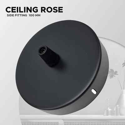 2Pack Metal Ceiling Rose Single Point Plate 100mm for Pendant Light ...