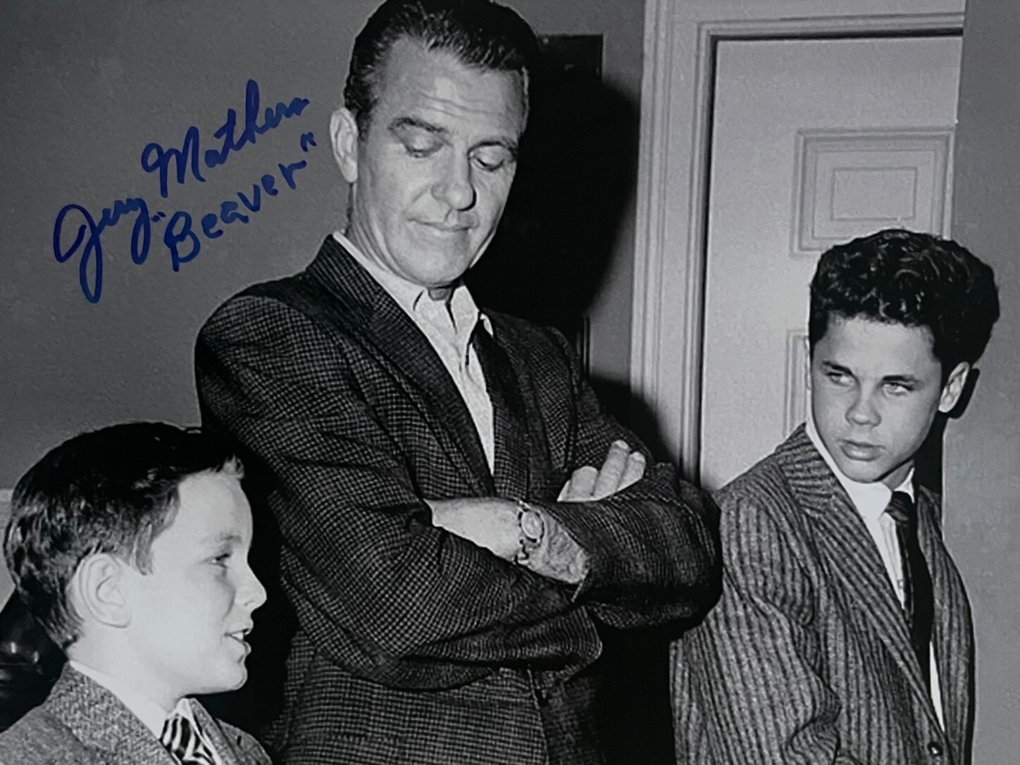 Jerry Mathers Leave it to Beaver Original Autographed 8X10 Photo #28 | eBay