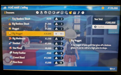 Lot Of 10 Big Nugget for Pokemon Scarlet & Violet- Ships Fast | eBay