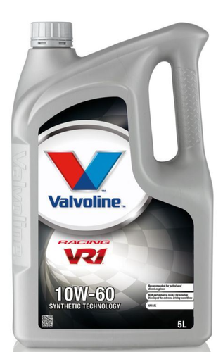 Valvoline VR1 Racing 10W-60 5L Motor Oil API SL ACEA A3/B4 For Ford ...