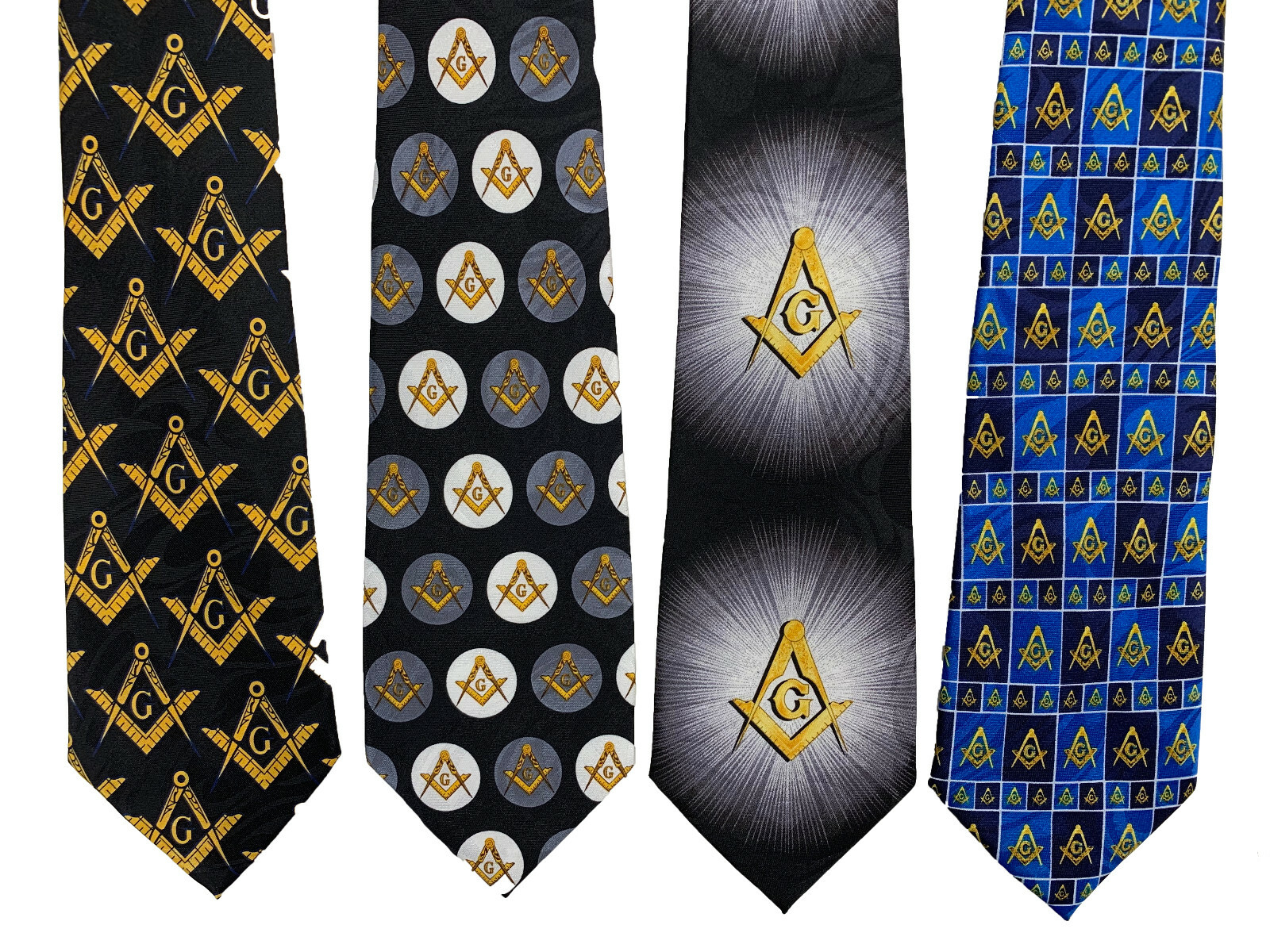 Pack of 4 Steven Harris Masonic Necktie Mason Neck Design 10 | eBay