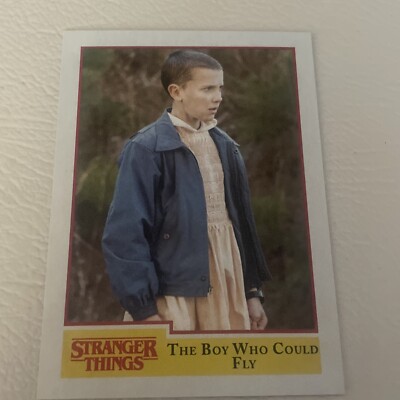 2018 Topps Stranger Things Eleven 'The Boy Who Could Fly' #79 | eBay