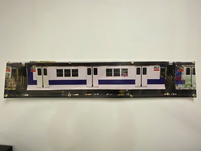 NYC MTA subway car banner graffiti customizable | eBay