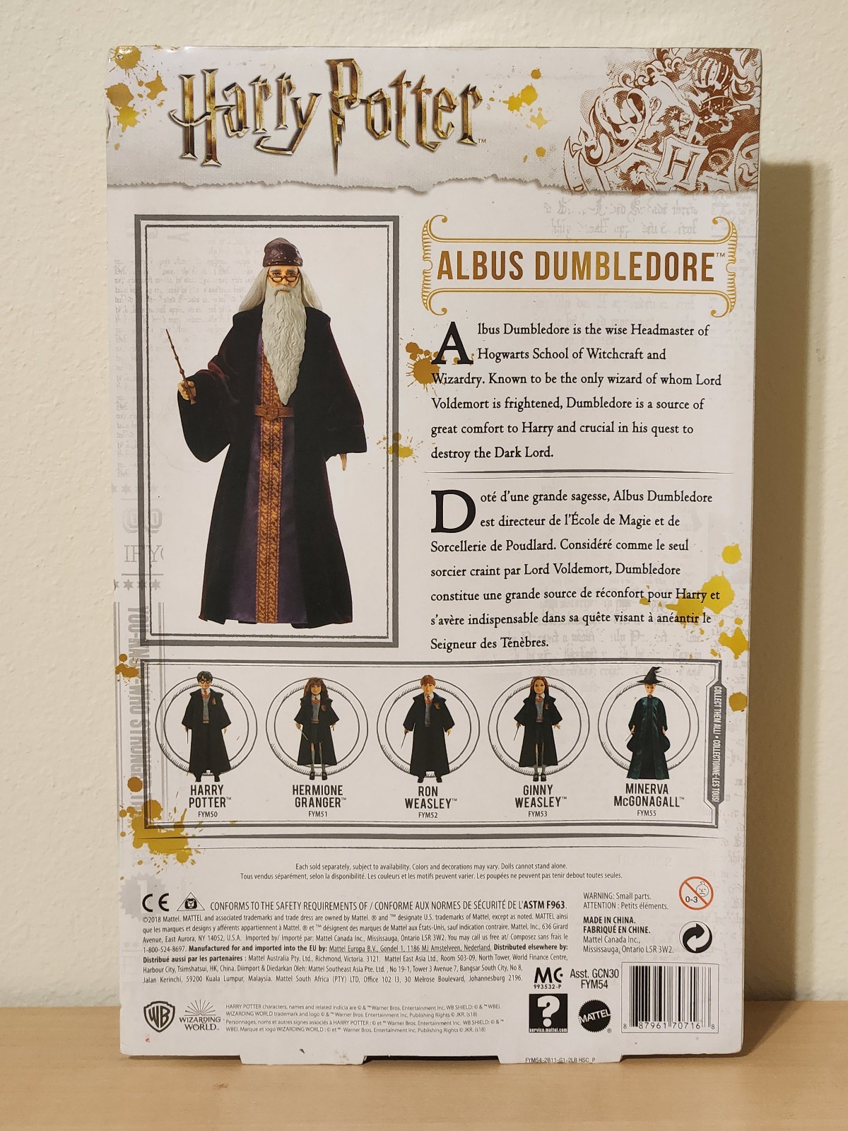 Mattel FYM54 Harry Potter Albus Dumbledore Doll - for sale online | eBay