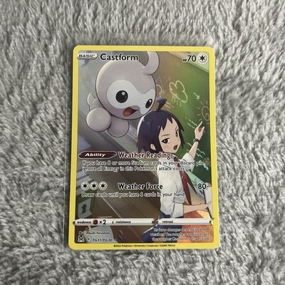 Pokémon TCG Castform TG11/TG30 Lost Origin Full Art Trainer Gallery ...