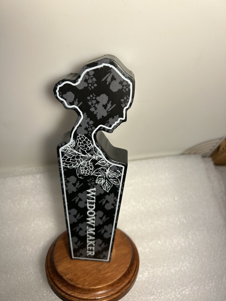 WIDOWMAKER BREWING VENUS STATUE FLAGSHIP draft beer tap handle ...