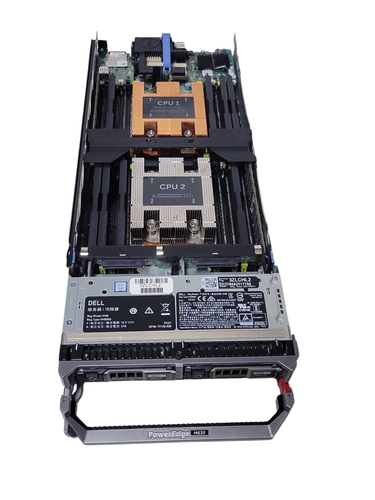 Dell PowerEdge M630 Server Blade 2x Xeon E5-2637v4 CPU's, 32GB DDR4 Q ...