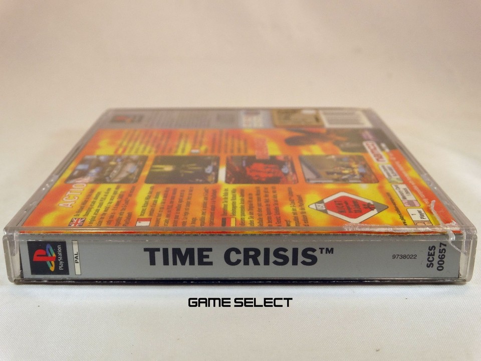 TIME CRISIS SONY PLAYSTASTATION 1 2 3 PS1 PS2 PS3 PAL EUR ITA ITALIANO COMPLETO | eBay
