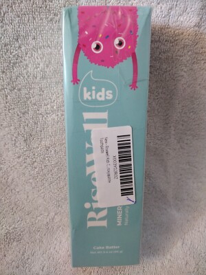 RiseWell, Mineral Toothpaste Kids Cake Batter 3.4oz *NEW* *FREE ...