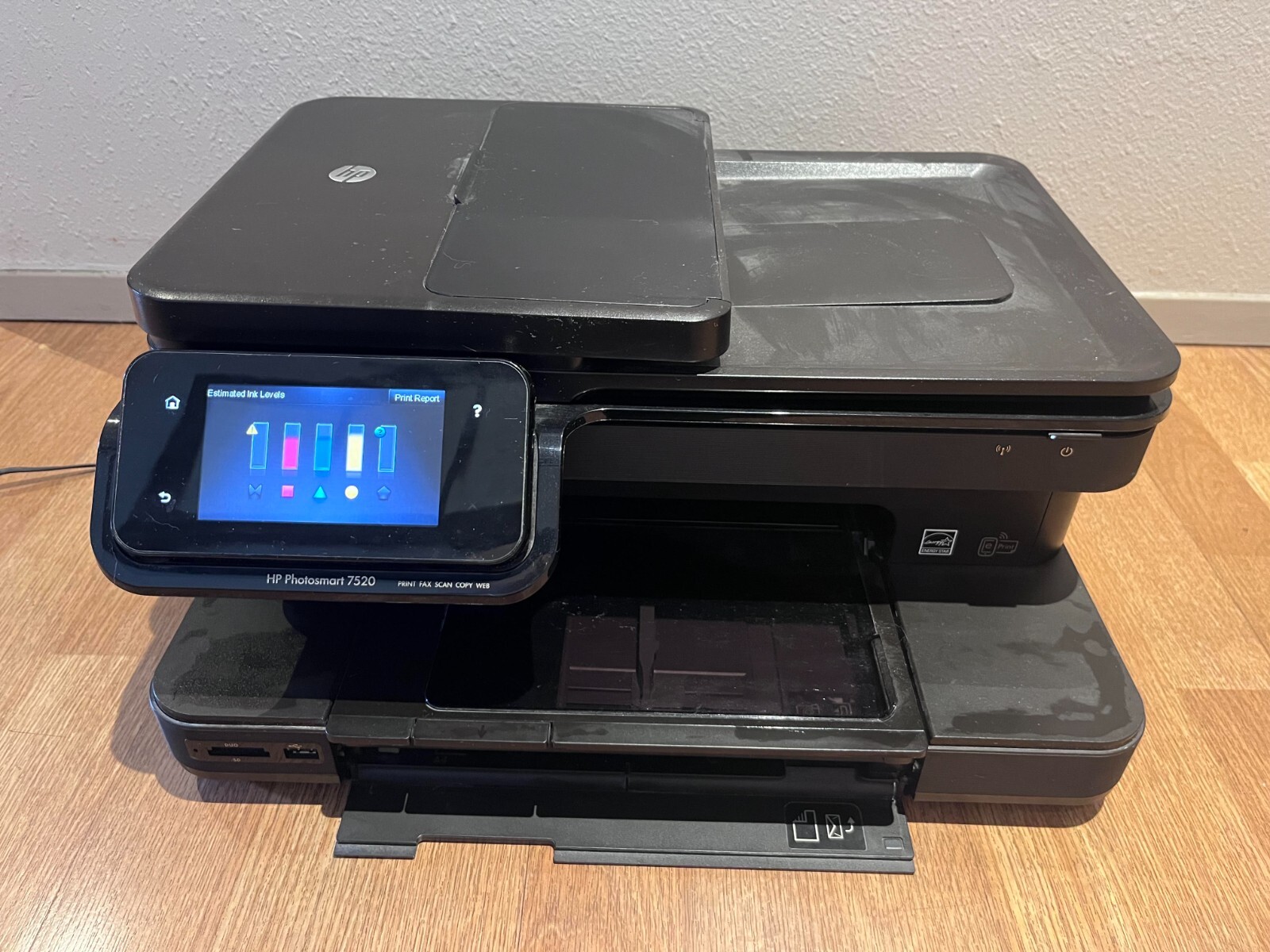 HP Photosmart 7520 All-In-One Inkjet Printer Used Good Condition TESTED ...