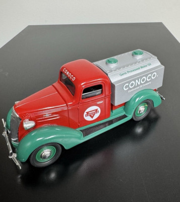 Liberty/Spec Cast Conoco 1937 Chevy Tanker Die Cast Metal Coin Bank | eBay
