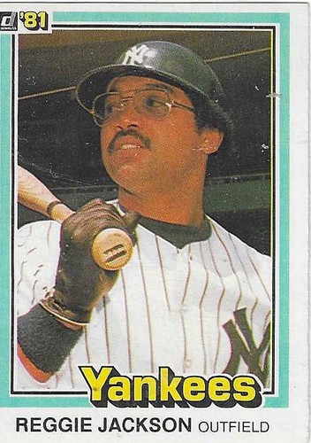 Reggie Jackson (HOF) Donruss 1981 (5580) | eBay