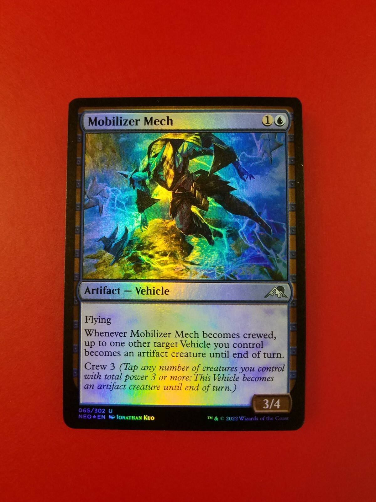 1x Mobilizer Mech | FOIL | Kamigawa Neon Dynasty | MTG Magic Cards | eBay