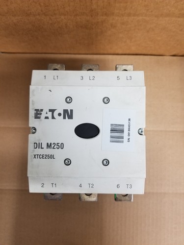 Eaton XTCE250L22TD Contactor DILM250/22 (RDC48) 132kw/400v/AC-3 24 ...