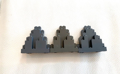 Lego Triangular Rock Panel Piece Part 6083 dark Grey Gray RARE Castle ...