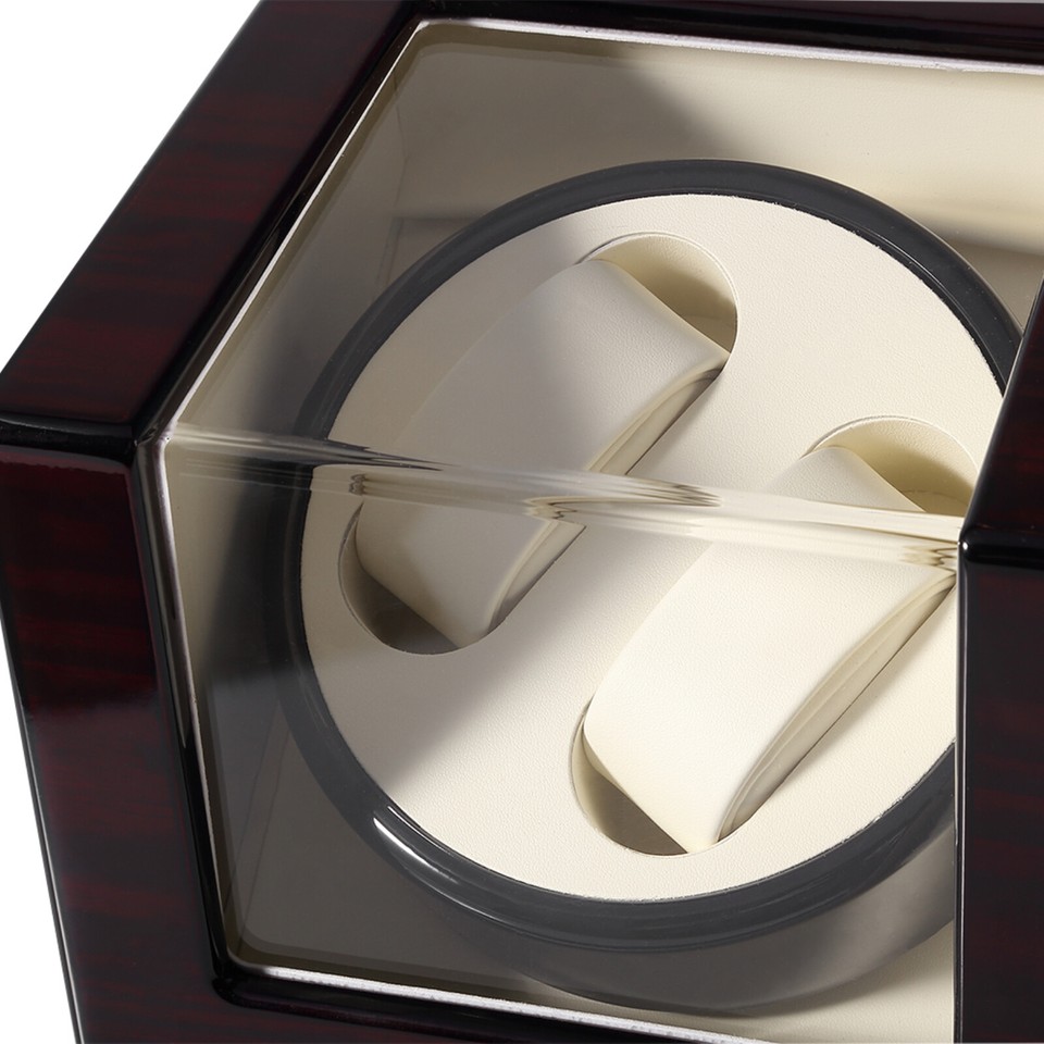 Watch Winders Automatic Rotation Wristwatch Display Box Storage Case ...