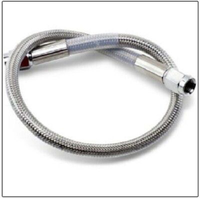 Braided Stainless Steel 30" #3 -3AN Brake Line Hose For Harley ...