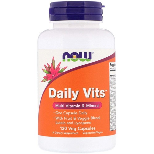 NOW Foods, Daily Vits, Multi Vitamin & Mineral, 120 Veg Capsules | eBay ...