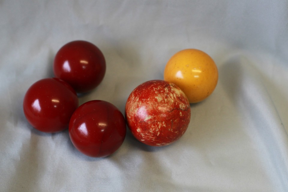 Lot de 5 boules de billard de couleur | eBay