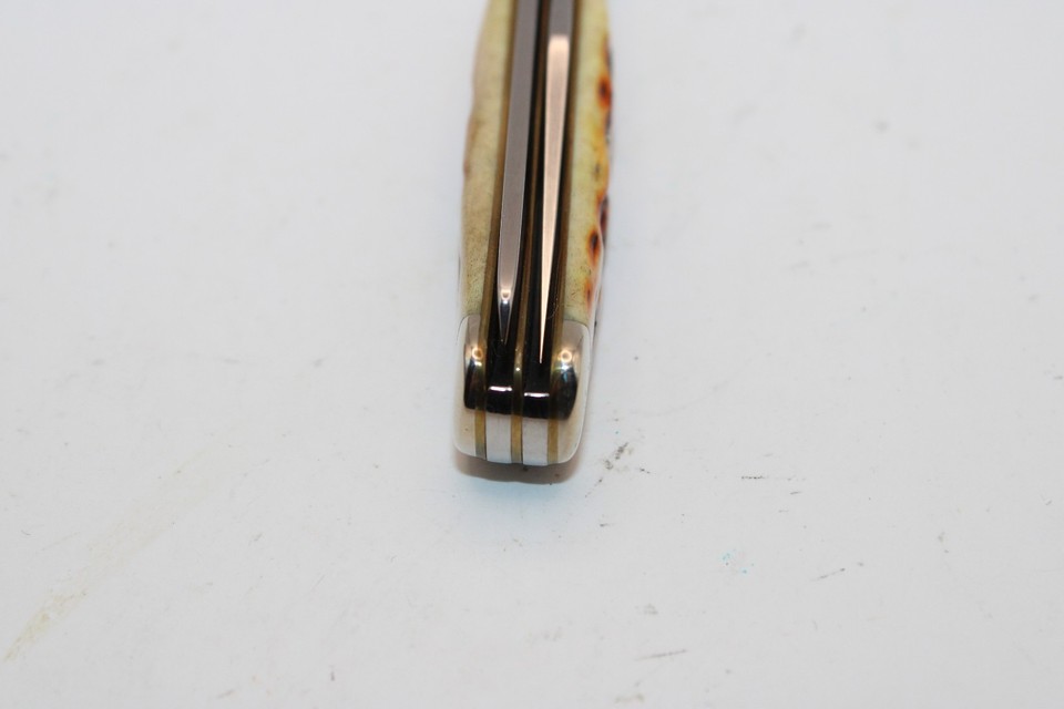 CASE XX USA 62154 TINY TRAPPER MY FIRST KNIFE BEAUTIFUL ANTIQUE BONE ...