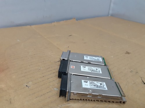Lot of 3 Cisco X2-10GB-LR V05 10-2036-05 10GBASE-LR Network Transceiver ...