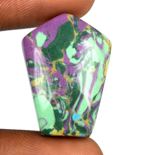 Multi-Color Turquoise Loose Gemstone Natural Fancy 23.35 Ct Certified ...