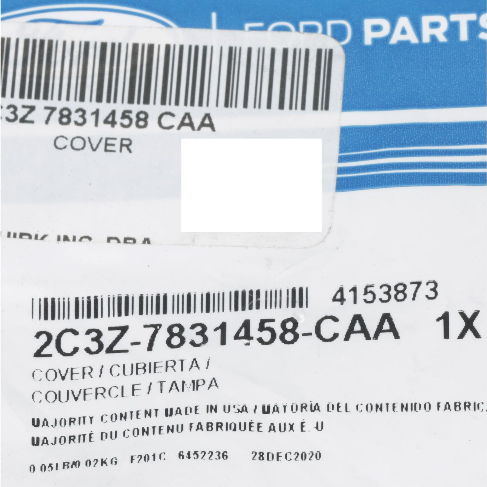 NEW OEM Ford 2002-2014 E-Series Excursion Door Pull Handle Cap 2C3Z ...