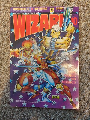 Wizard Comics Magazine #10 Wizard Press Jun 1992 **FREE SHIPPING** | eBay