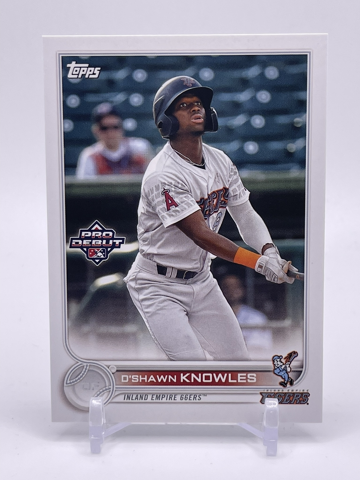 D'Shawn Knowles 2022 Topps Pro Debut Base Set #PD-131 Inland Empire ...
