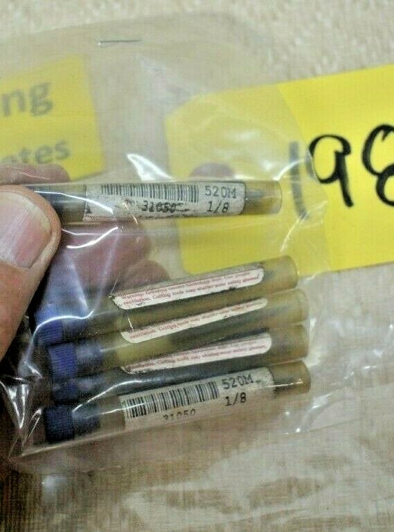 33 pcs. Carbide End Mills - Tools (Garr-Fullerton-Menlo-Dixie) Small ...