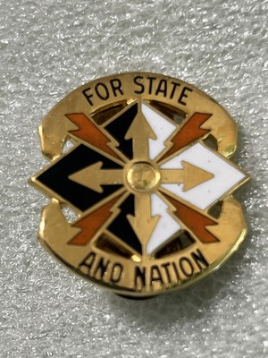 US Army 142nd Signal Brigade crest DUI badge | eBay