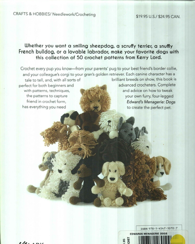 Edward's Menagerie Ser.: Edward's Crochet Dogs : 50 Canine Crochet ...
