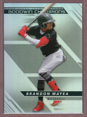 2022 UD Goodwin Champions Platinum Rainbow #P24 Brandon Mayea (Baseball ...