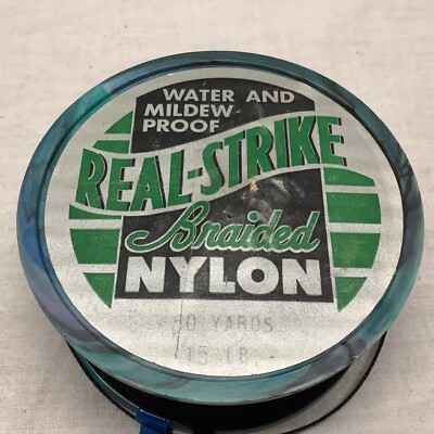 Real- Strike Braided Nylon Water & Mildew Proof 50 yds. 15 lb. Test | eBay